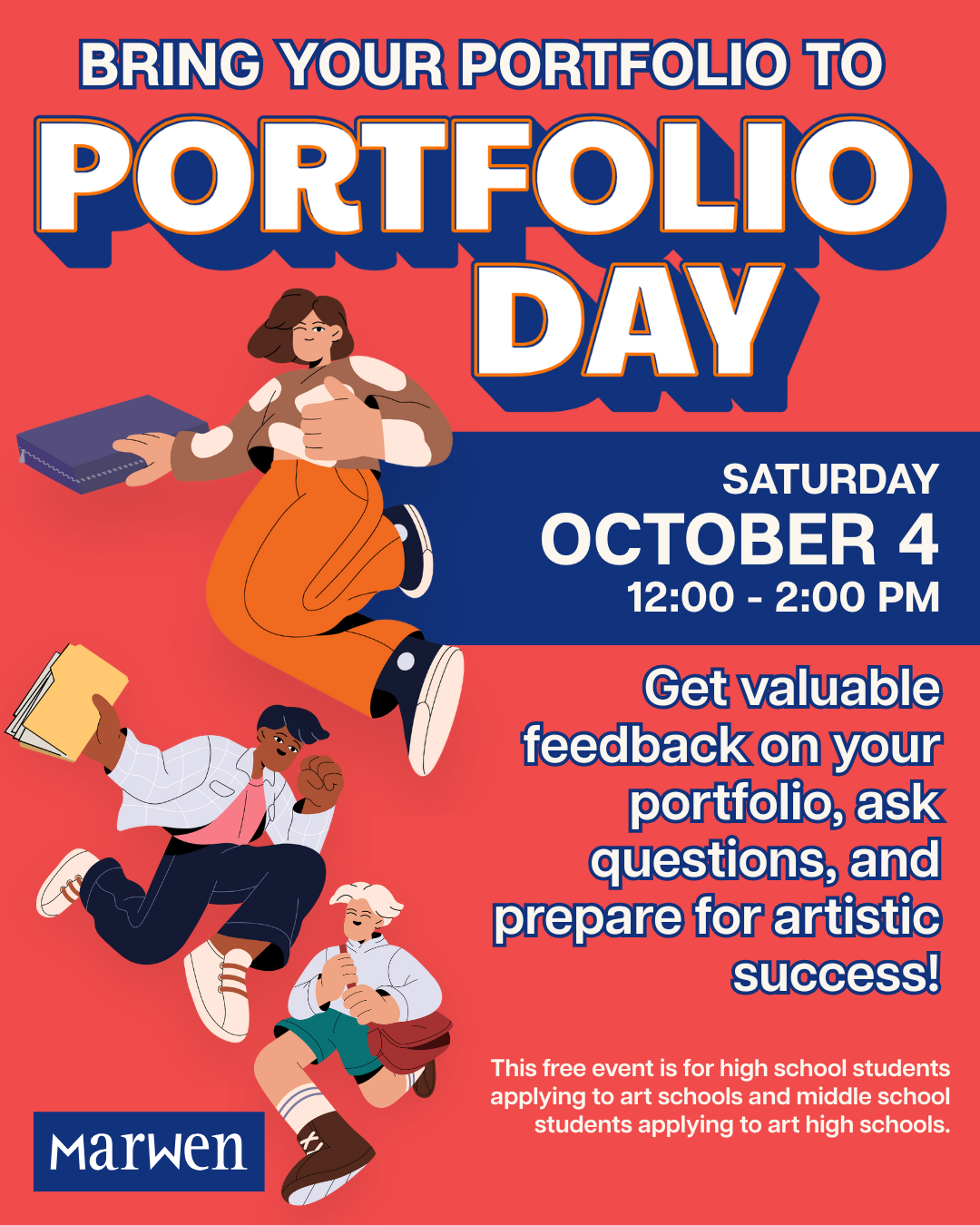 Event Calendar - Marwen